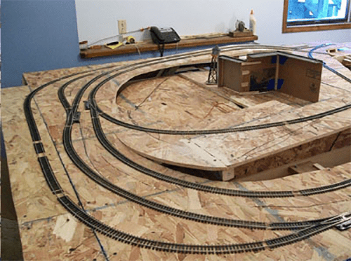 Building a Model Train Layout from Start to Finish Photos