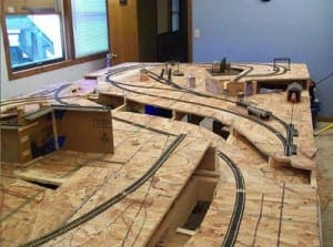 Building a Model Train Layout from Start to Finish Photos