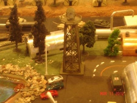 Model Railroad Water Tower