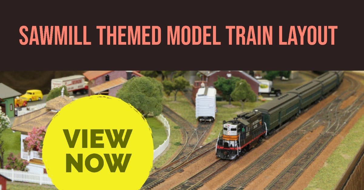 Saw Mill Model Railroad