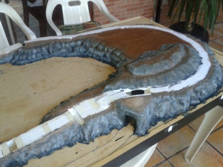 Rock Making for a Model Train Layout