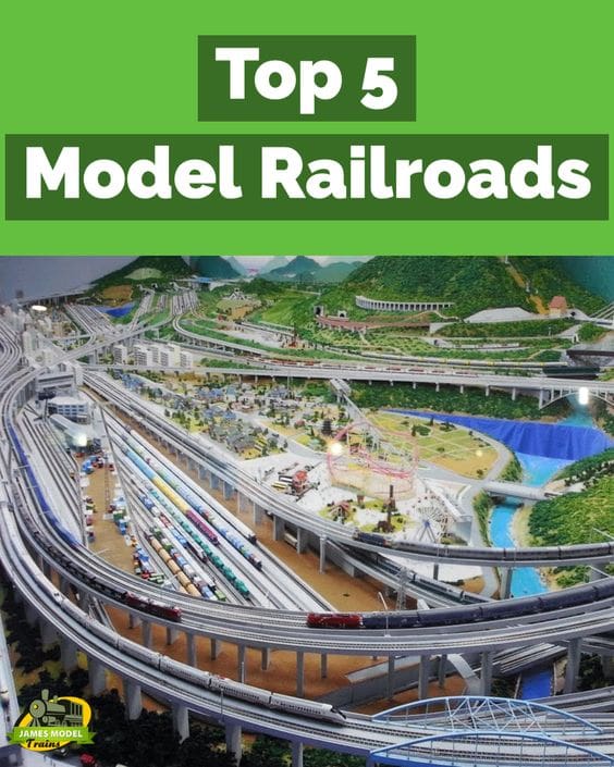 Top Rated Model Railroad Layouts - Model Train Books